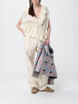 Dries Van Noten Ruffled Top - Ivory