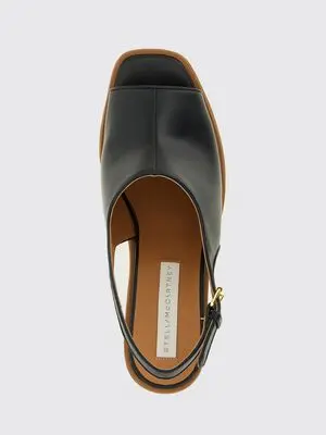 Stella McCartney Wedge Sandals - Black