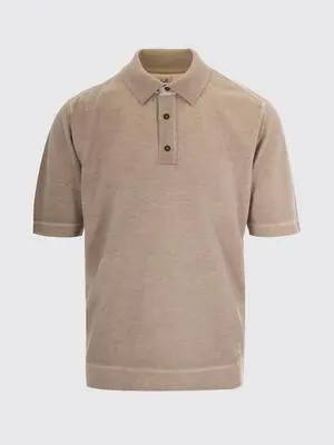 C.P. COMPANY Short Sleeve Polo Shirt - Grey