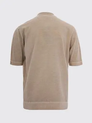 C.P. COMPANY Short Sleeve Polo Shirt - Grey
