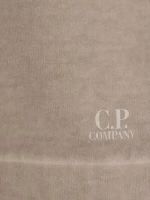C.P. COMPANY Short Sleeve Polo Shirt - Grey