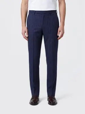 Paul Smith Tailored Pinstriped Trousers - Blue