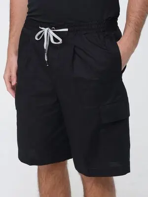 PT TORINO Cotton Cargo Shorts - Black