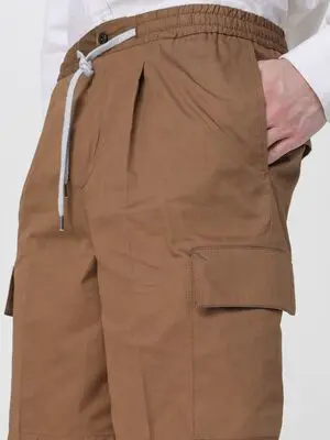 PT TORINO Cotton Cargo Shorts - Brown