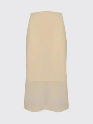 Max Mara Cotton Blend Midi Pencil Skirt