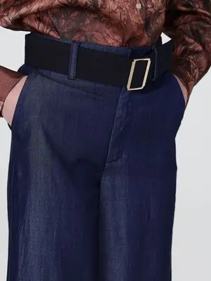 Liu Jo Wide Leg Belted Trousers