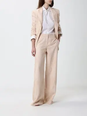 ANIYE BY Cropped Embroidered Lace Blazer With Peak Lapels