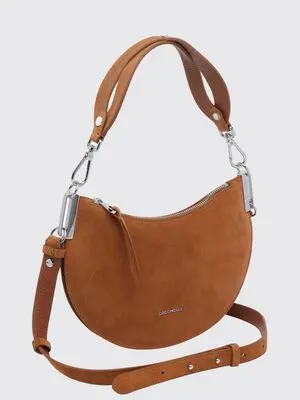 COCCINELLE Small Sunup Suede Hobo Bag - Brown