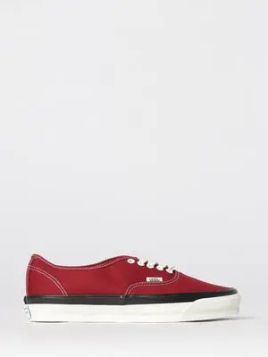 VANS Lx Authentic Low-top Sneakers In Durable Cotton Canvas - Red