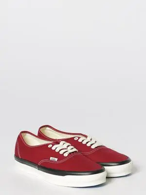 VANS Lx Authentic Low-top Sneakers In Durable Cotton Canvas - Red
