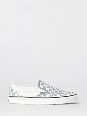 VANS Checkerboard Embellished Slip-on Sneakers - Blue