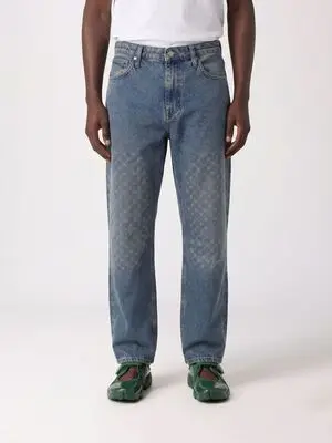 DAILY PAPER Mid-rise 5-pocket Straight Fit Jeans In Stretch Denim - Blue