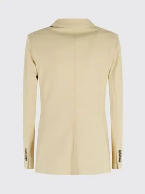 CIRCOLO 1901 Textured Single-breasted Jacket - Biscuit