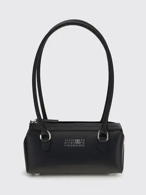 MAISON MARGIELA Smooth Calfskin Leather Bag - Black