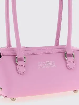 MAISON MARGIELA Smooth Calfskin Leather Bag - Pink