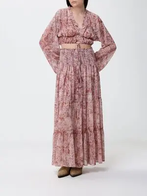 ANIYE BY Cropped Paisley Print Blouse