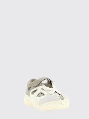 Y3 Gsg9 Sandals With Cut-out Design And Velcro Closure - Grey