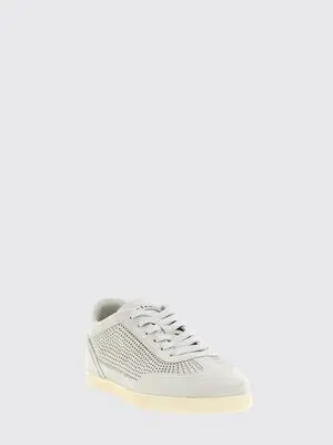 Kiton Perforated Suede Calfskin Leather Sneakers - Grey