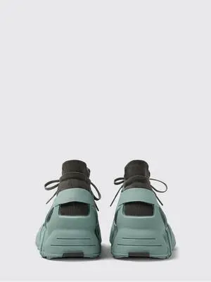Camper Recycled Knit Lace-up Sneakers - Grey
