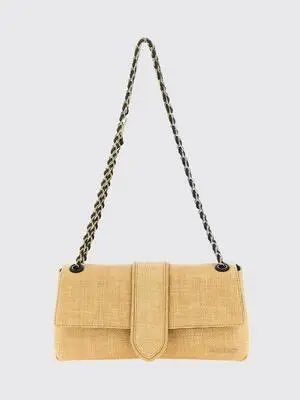 Jacquemus Le Bambino Chaîne Raffia Shoulder Bag - Beige
