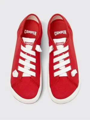 Camper Peu Rambla Ii Recycled Cotton Slip-on Sneakers With Elastic Laces