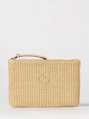 Pinko Woven Clutch Bag - Rope