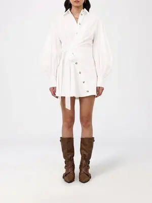 Zimmermann Mini Shirt Dress - Ivory