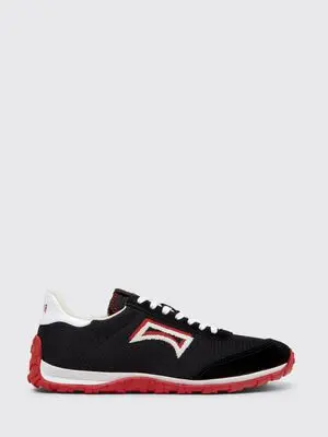 Camper Drift Walk Sneakers In Recycled Polyester And Leather - Black