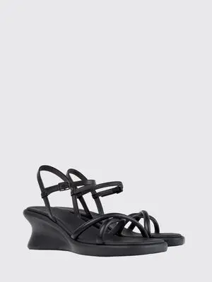 Camper Heeled Sandals - Black