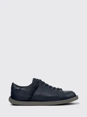 Camper Camper Wagon Leather Slip-On Sneakers Blue