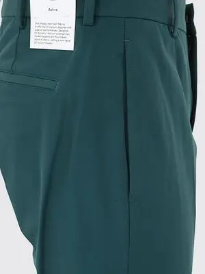 Dolce & Gabbana Viscose Blend Tailored Trousers - Green