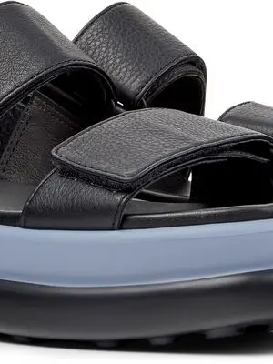 Camper Pelotas Flota Up Grained Leather Sandals