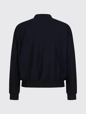 Giorgio Armani Technical Fabric Bomber Jacket - Black