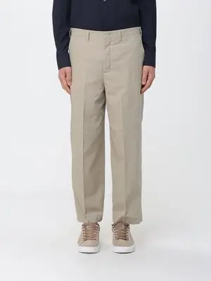 PT TORINO Cotton And Linen Wide-leg Trousers