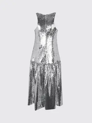Simone Rocha Sequin Midi Dress - Silver