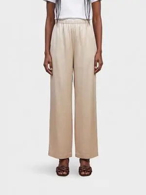 Max Mara Destino Palazzo Linen Blend Trousers - Beige