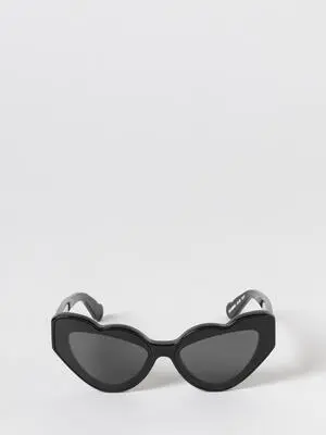 Fiorucci Heart-shaped Cat Eye Sunglasses - Black