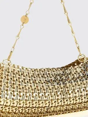 Rabanne 1969 Brass Mesh Bag - Gold