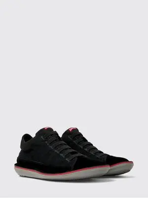Camper Beetle Recycled Cotton Ankle Boots - Black