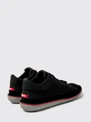 Camper Beetle Recycled Cotton Ankle Boots - Black