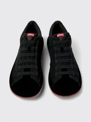Camper Beetle Recycled Cotton Ankle Boots - Black