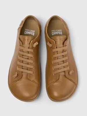 Camper Peu Leather Sneakers - Brown