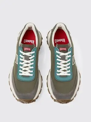Camper Drift Trail Sneakers In Recycled Fabric And Suede - Multicolor