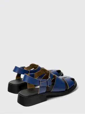 Camper Heeled Sandal - Blue