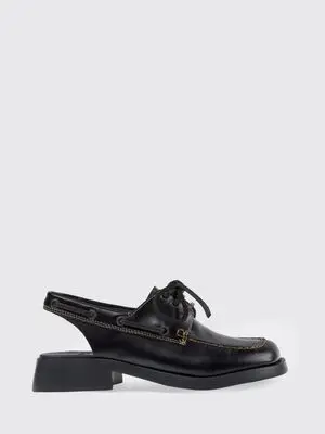 Camper Leather Slingback Loafers