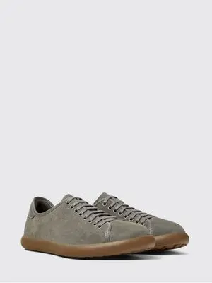 Camper Pelotas Soller Suede Lace-up Sneakers - Grey