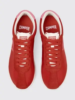 Camper Pelotas Xlf Recycled Polyester And Suede Lace-up Sneakers