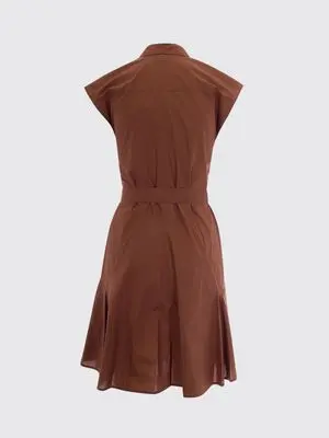 Liu Jo Cotton Shirt Dress - Brown