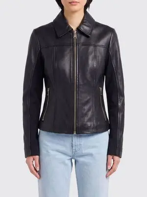 Liu Jo Leather Jacket - Black