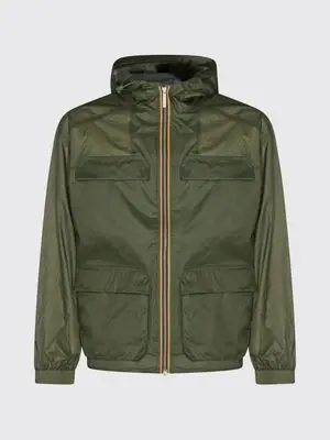 K-WAY Zip-up Hooded Jacket - Lichen